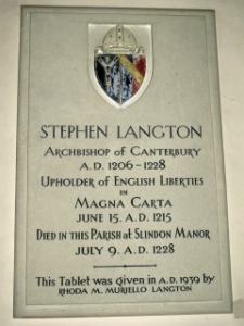 Our Heritage - St Mary's Church, Slindon